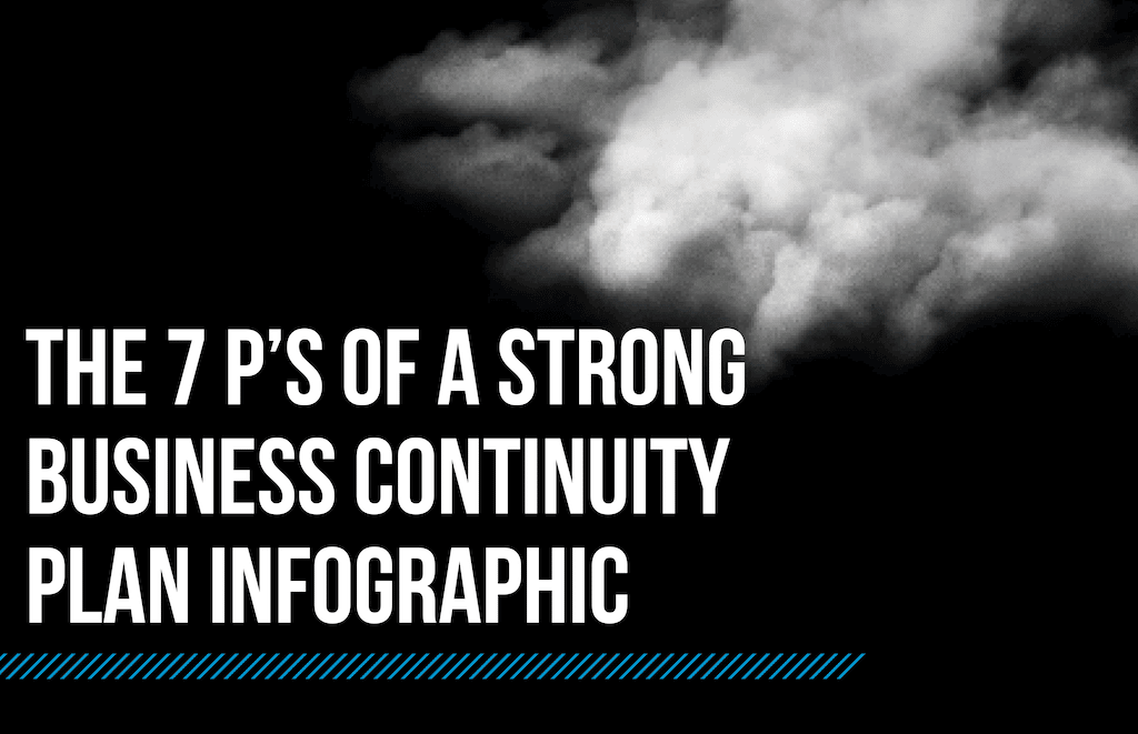 The 7 P's of a Strong Business Continuity Plan Infographic